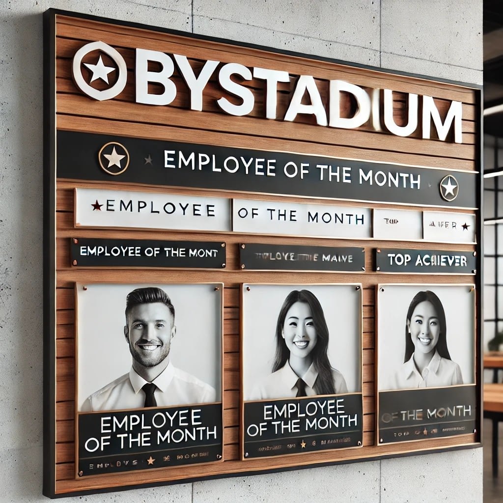 Creative Employee Recognition Board Ideas – Stadium
