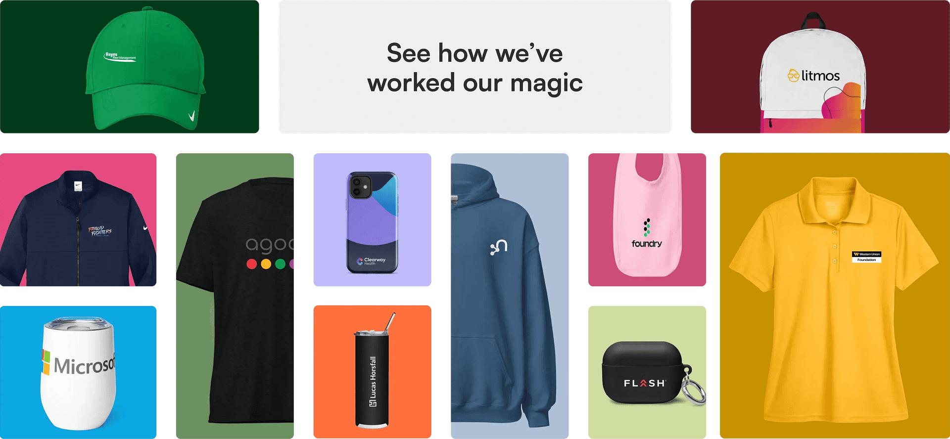 Centralize swag design & distribution | Stadium